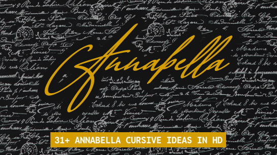 Annabella in Cursive ⚡ | 100+ Signature Ideas 2025