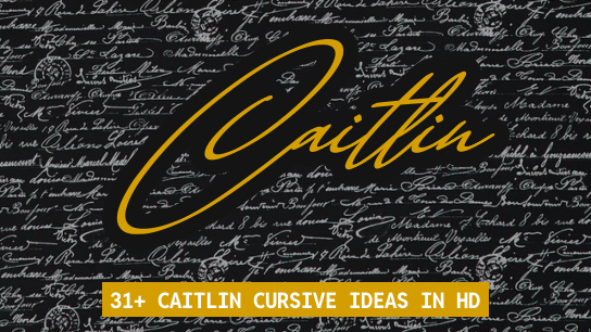 Caitlin in Cursive ⚡ | 100+ Signature Ideas 2026