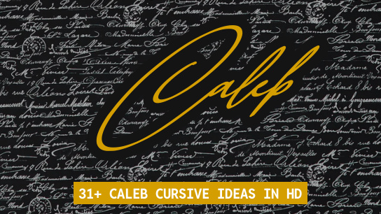 Caleb in Cursive ⚡ | 100+ Signature Ideas 2025