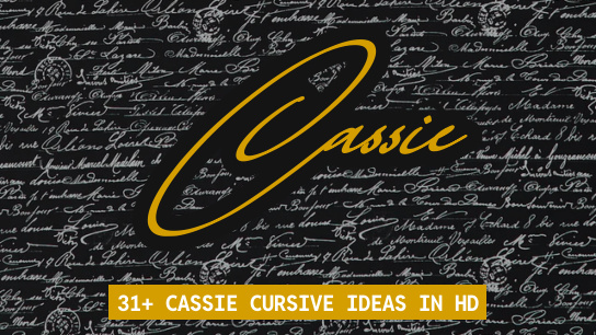 Cassie in Cursive ⚡ | 100+ Signature Ideas 2025