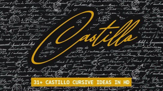 Castillo in Cursive ⚡ | 100+ Signature Ideas 2025