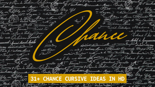 Chance in Cursive ⚡ | 100+ Signature Ideas 2025