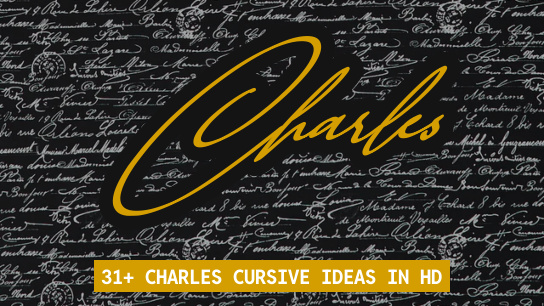 Charles in Cursive ⚡ | 100+ Signature Ideas 2025