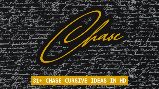 Chase in Cursive ⚡ | 100+ Signature Ideas 2025