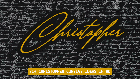 Christopher in Cursive ⚡ | 100+ Signature Ideas 2025
