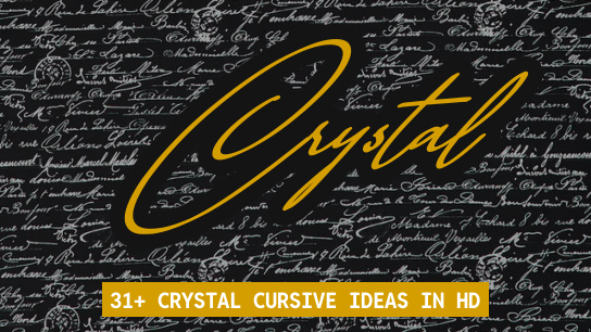 Crystal in Cursive ⚡ | 100+ Signature Ideas 2025