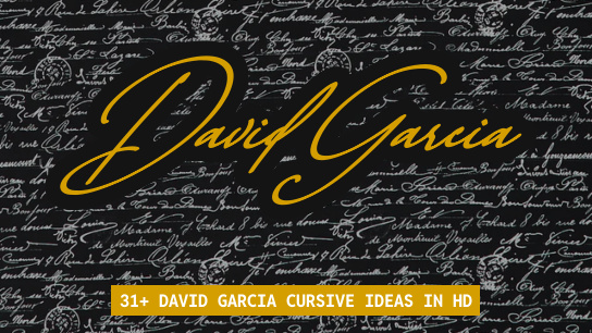 David Garcia in Cursive ⚡ | 100+ Signature Ideas 2025