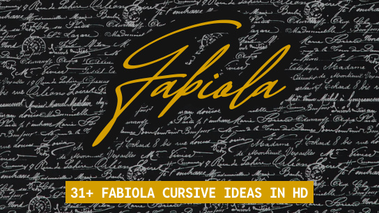 Fabiola in Cursive ⚡ | 100+ Signature Ideas 2025