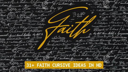 Faith in Cursive ⚡ | 100+ Signature Ideas 2025