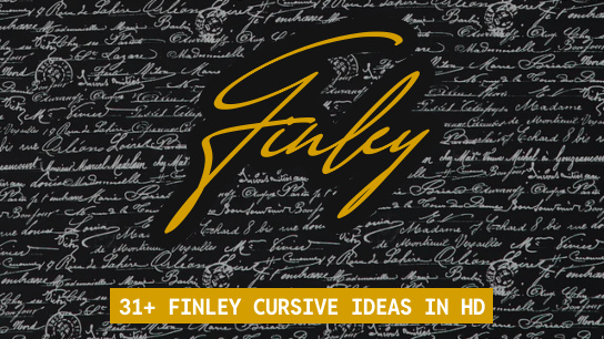 Finley in Cursive ⚡ | 100+ Signature Ideas 2025