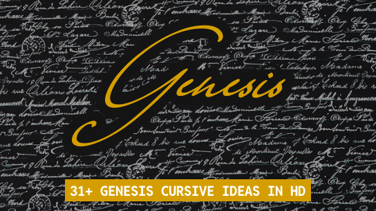 Genesis in Cursive ⚡ | 100+ Signature Ideas 2025