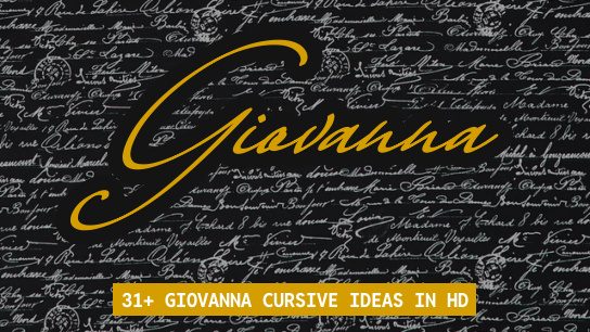 Giovanna in Cursive ⚡ | 100+ Signature Ideas 2025