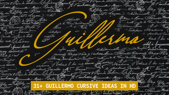 Guillermo in Cursive ⚡ | 100+ Signature Ideas 2026