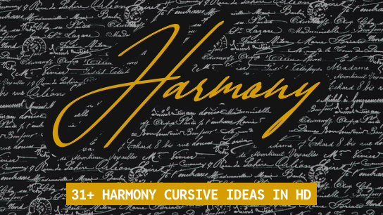 Harmony in Cursive ⚡ | 100+ Signature Ideas 2025