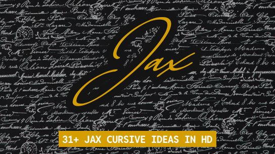 JAX in Cursive ⚡ | 100+ Signature Ideas 2025