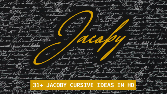Jacoby in Cursive ⚡ | 100+ Signature Ideas 2025