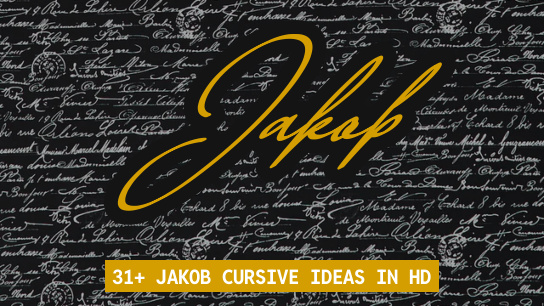 Jakob in Cursive ⚡ | 100+ Signature Ideas 2025