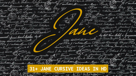 Jane in Cursive ⚡ | 100+ Signature Ideas 2025