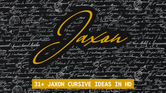 Jaxon in Cursive ⚡ | 100+ Signature Ideas 2025