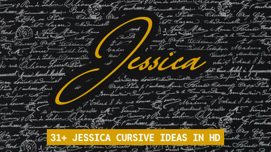 Jessica in Cursive ⚡ | 100+ Signature Ideas 2025