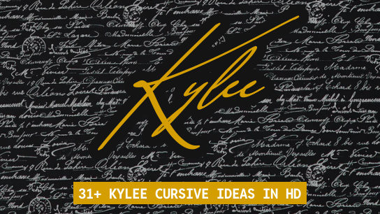 Kylee in Cursive ⚡ | 100+ Signature Ideas 2025