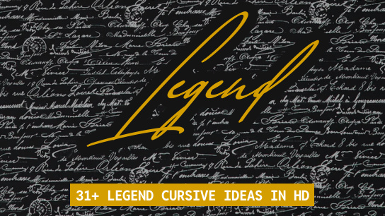 Legend in Cursive ⚡ | 100+ Signature Ideas 2025