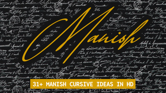 Manish in Cursive ⚡ | 100+ Signature Ideas 2026