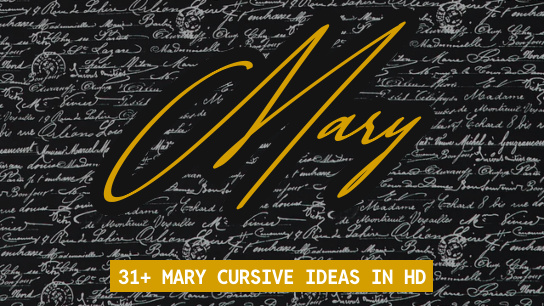 Mary in Cursive ⚡ | 100+ Signature Ideas 2025