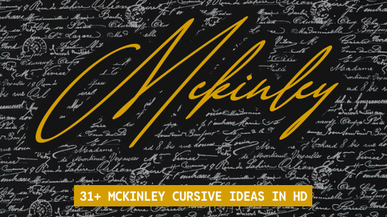 Mckinley in Cursive ⚡ | 100+ Signature Ideas 2026
