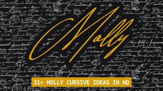 Molly in Cursive ⚡ | 100+ Signature Ideas 2025