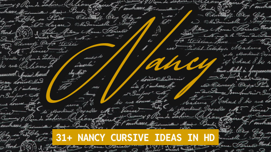 Nancy in Cursive ⚡ | 100+ Signature Ideas 2025