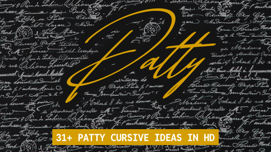 Patty in Cursive ⚡ | 100+ Signature Ideas 2025