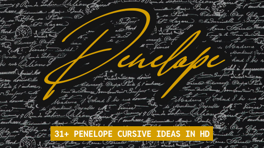 Penelope in Cursive ⚡ | 100+ Signature Ideas 2025