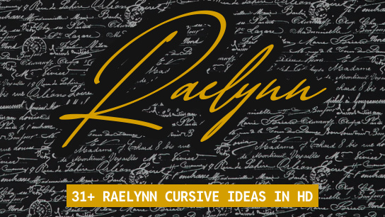 Raelynn in Cursive ⚡ | 100+ Signature Ideas 2025