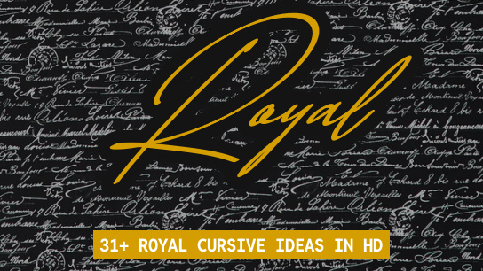 Royal in Cursive ⚡ | 100+ Signature Ideas 2025