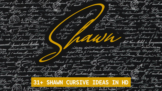 Shawn in Cursive ⚡ | 100+ Signature Ideas 2025