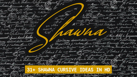 Shawna in Cursive ⚡ | 100+ Signature Ideas 2025