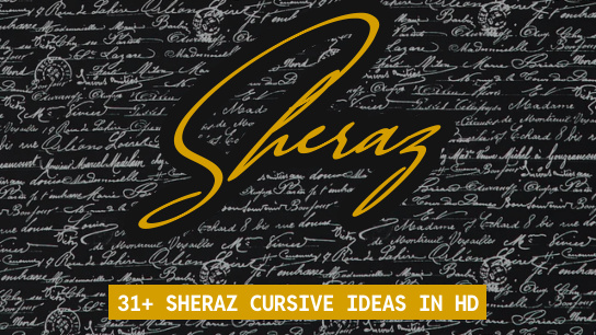Sheraz in Cursive ⚡ | 100+ Signature Ideas 2025