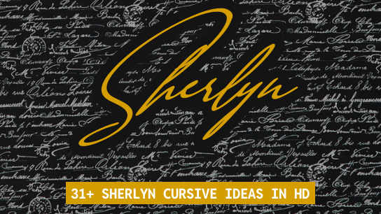 Sherlyn in Cursive ⚡ | 100+ Signature Ideas 2025