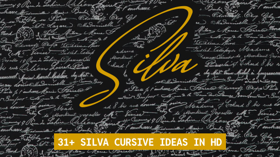 Silva in Cursive ⚡ | 100+ Signature Ideas 2025