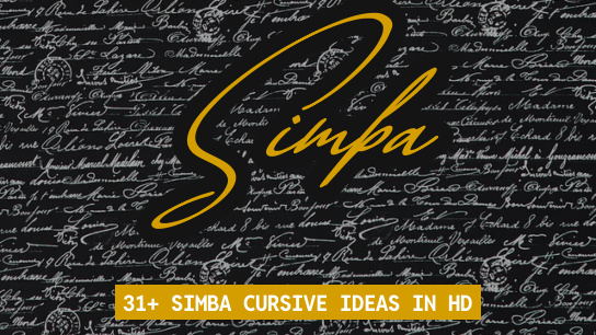 Simba in Cursive ⚡ | 100+ Signature Ideas 2025
