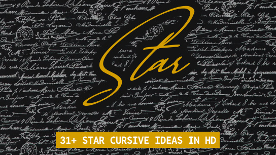 Star in Cursive ⚡ | 100+ Signature Ideas 2025