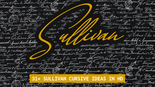Sullivan in Cursive ⚡ | 100+ Signature Ideas 2025