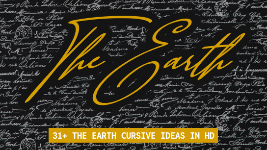 The Earth in Cursive ⚡ | 100+ Signature Ideas 2025