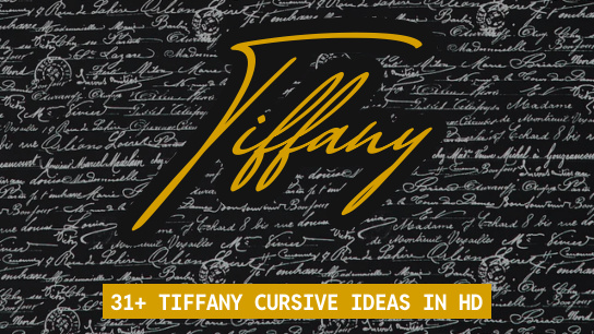 Tiffany in Cursive ⚡ | 100+ Signature Ideas 2025