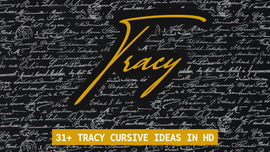 Tracy in Cursive ⚡ | 100+ Signature Ideas 2025