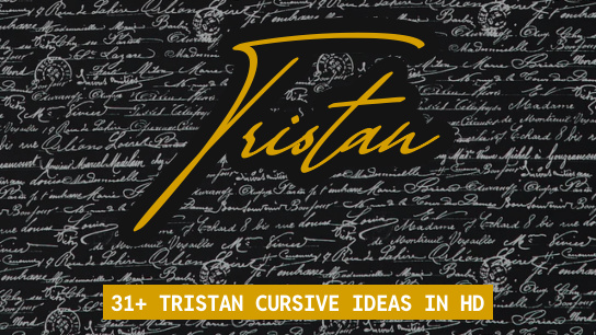 Tristan in Cursive ⚡ | 100+ Signature Ideas 2025