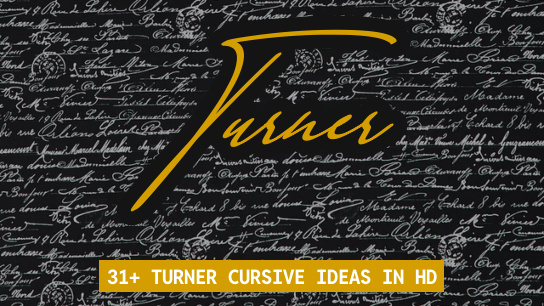 Turner in Cursive ⚡ | 100+ Signature Ideas 2025