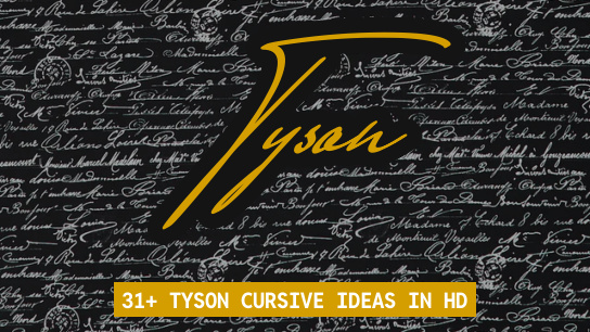 Tyson in Cursive ⚡ | 100+ Signature Ideas 2025