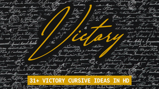 Victory in Cursive ⚡ | 100+ Signature Ideas 2025